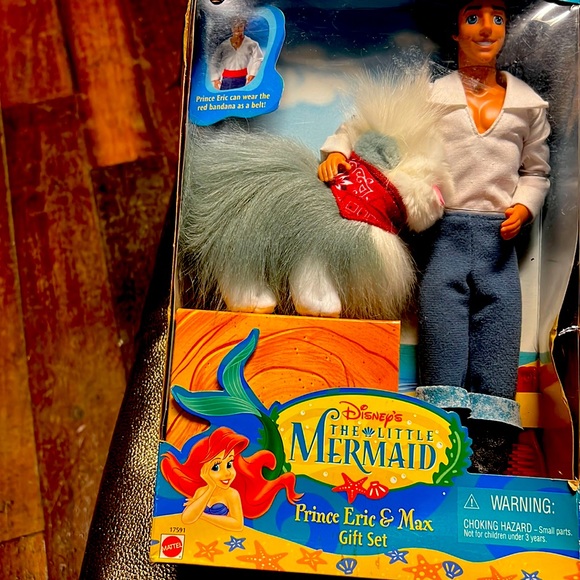 Mattel | Other | Prince Eric Max Gift Set Disneys The Little Mermaid ...